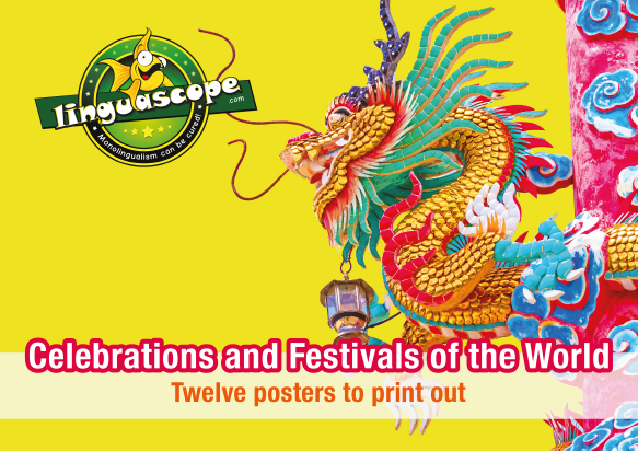 Pack of 12 printable posters on "Celebrations and Festivals of the Wor ...