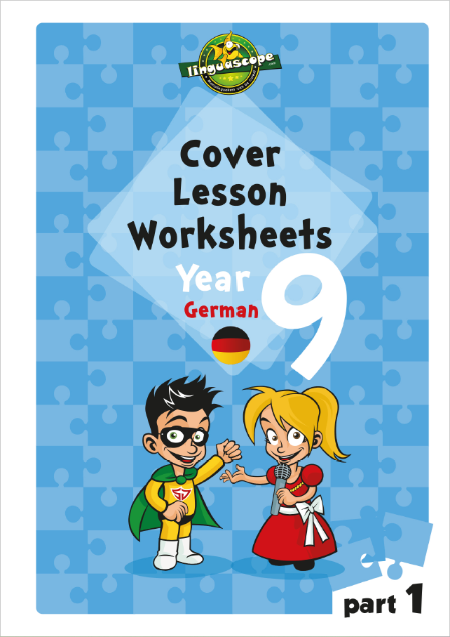 Cover Lesson Worksheets - Year 9 German, Part 1 (Downloadable eBook ...